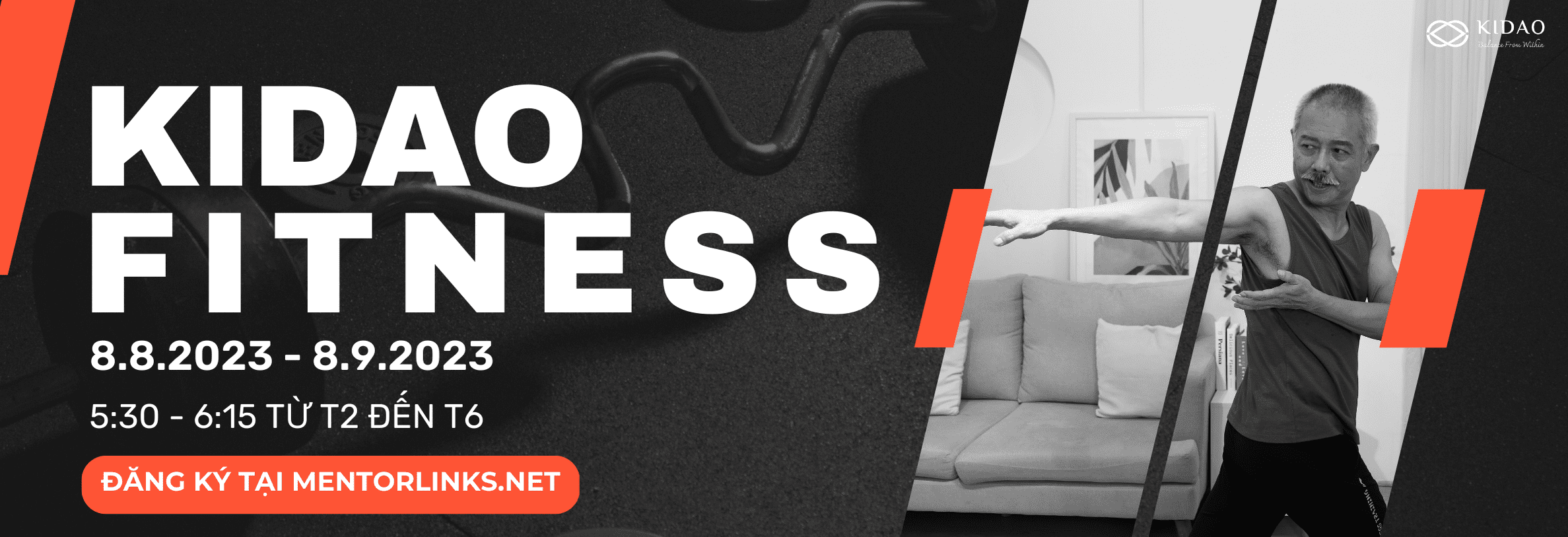 KHOÁ FITNESS CHALLENGE - Kidao